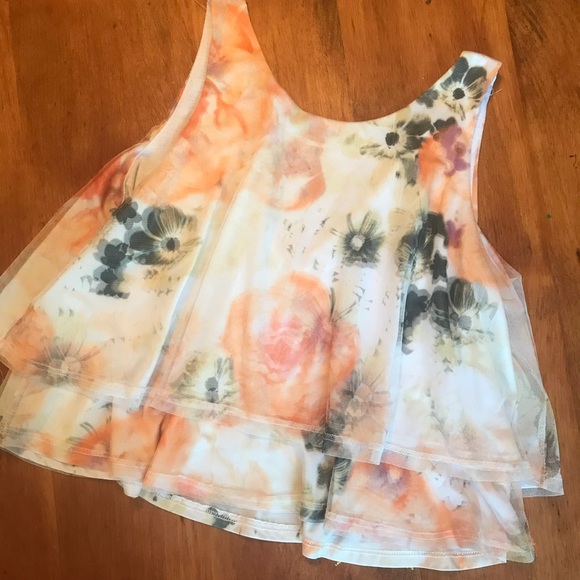 Paper Crane | Tops | Paper Crane Crop Top | Poshmark